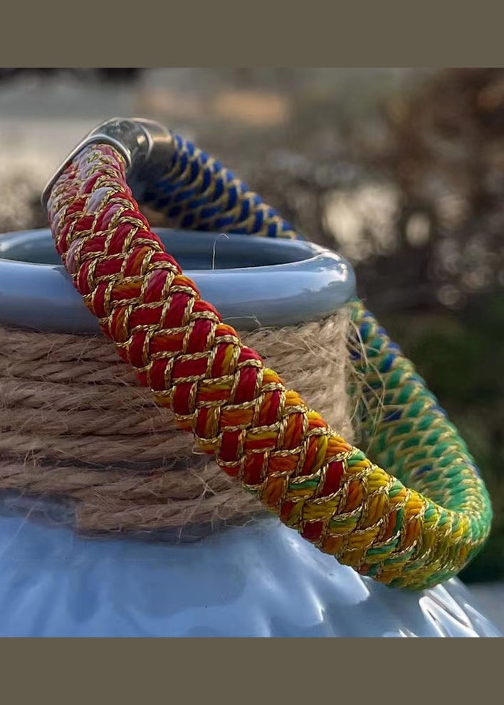 Hand Woven Classic Koi Dragon Scale Hand Rope – SooLinen