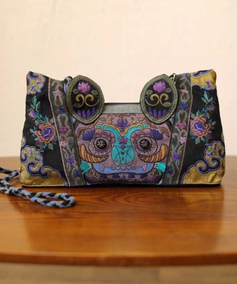 Original Ethnic Style Embroidered Shoulder Bag – SooLinen