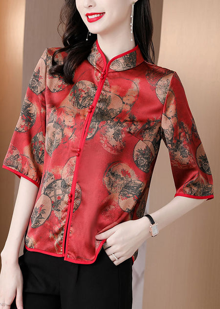 half sleeved linen tops & cotton blouses – Page 10 – SooLinen